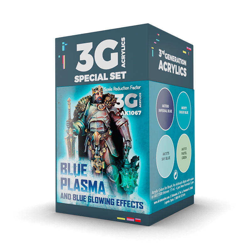 Dragoon Gaming - AK Interactive Wargame Color Set: Blue Plasma ...