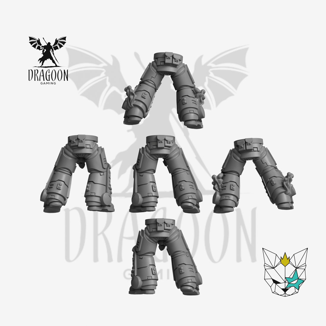Damned Legion Space Knight Legs – Warhammer 40K | Dragoon Gaming