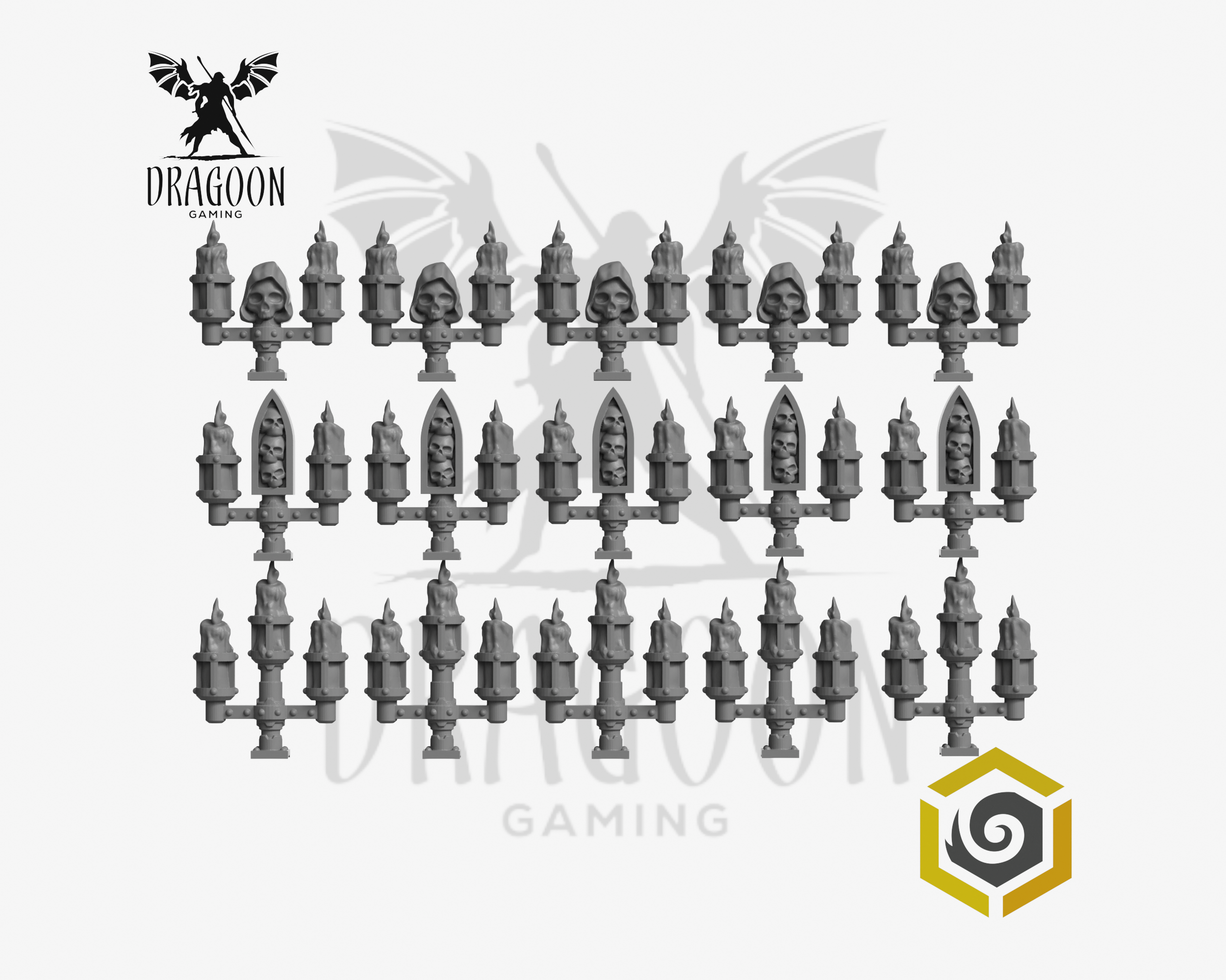 Space Knight Backpack Totems Set. Conversion Bits Compatible with 28mm ...
