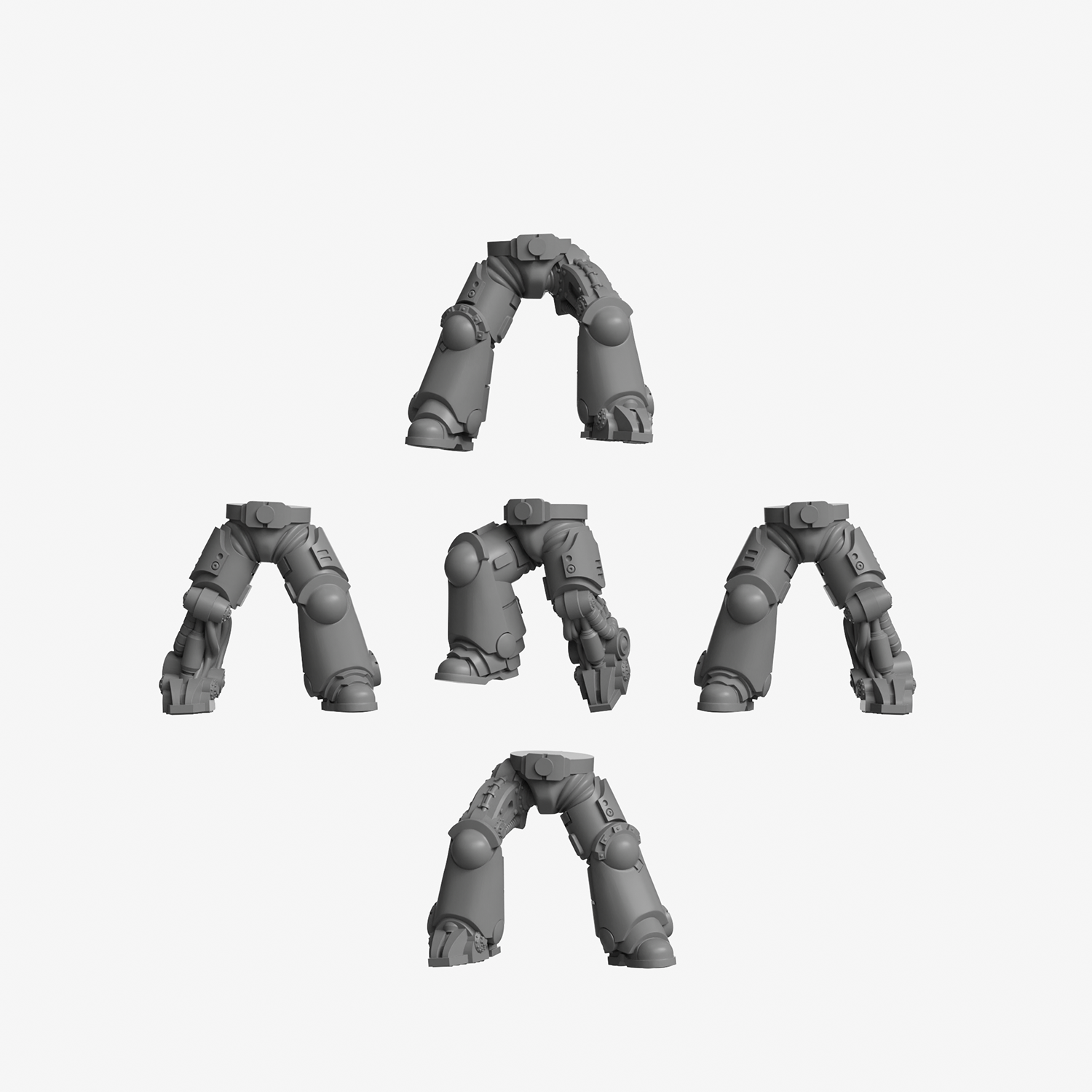Dragoon Gaming Bionic Legs for Primaris Marines - 28mm Warhammer 40k ...