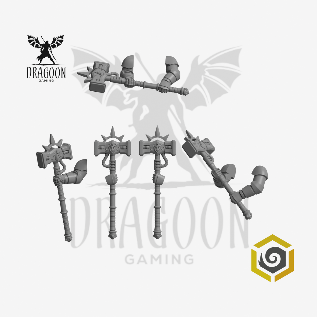 Crimson Lords Storm Hammers – Warhammer 40K Conversion Bits