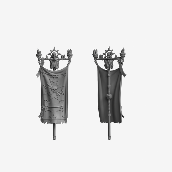 Eternal Crusaders Terminator Banner for 28mm Wargaming (Black Templars ...