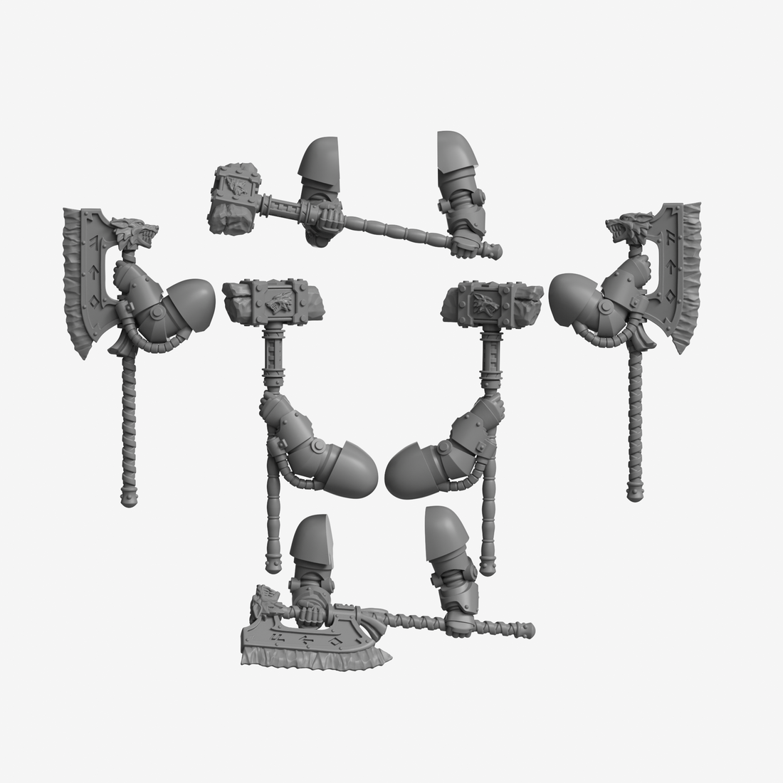 Dragoon Gaming Primal Hounds Terminator Weapons (Mixed) - 28mm ...