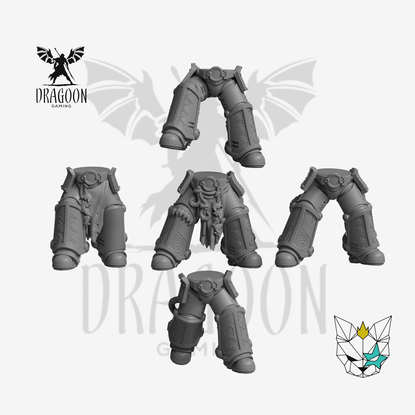 Dragoon Gaming Shark Terminator Legs - 28mm/32mm Warhammer 40k ...