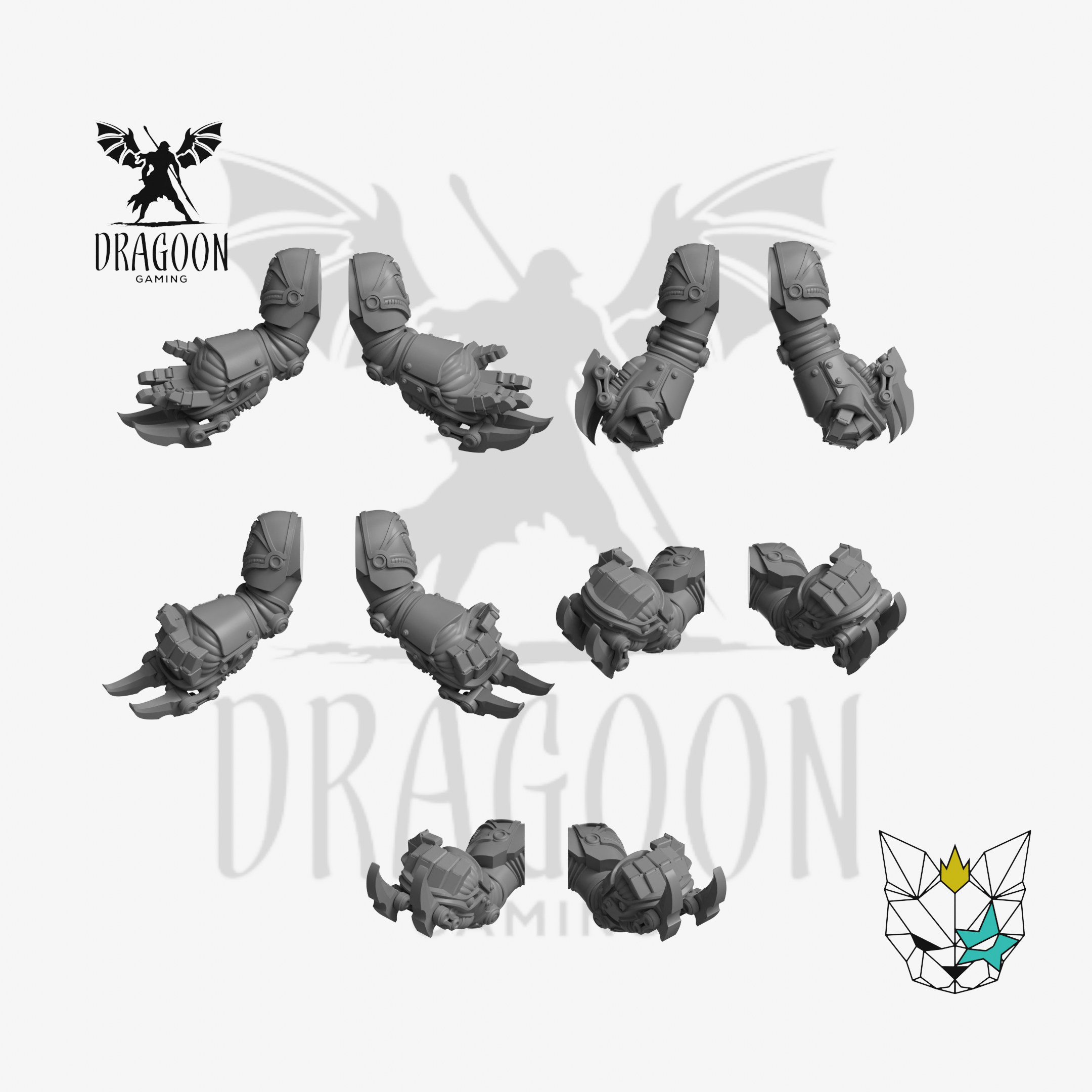 Dragoon Gaming Terminator Retractable Claws - 28mm Terminator ...